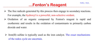 6. fenton's reagents | PDF