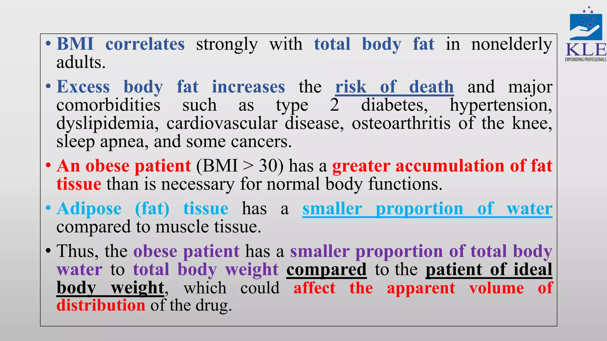 6. dosing in obese patient | PPT