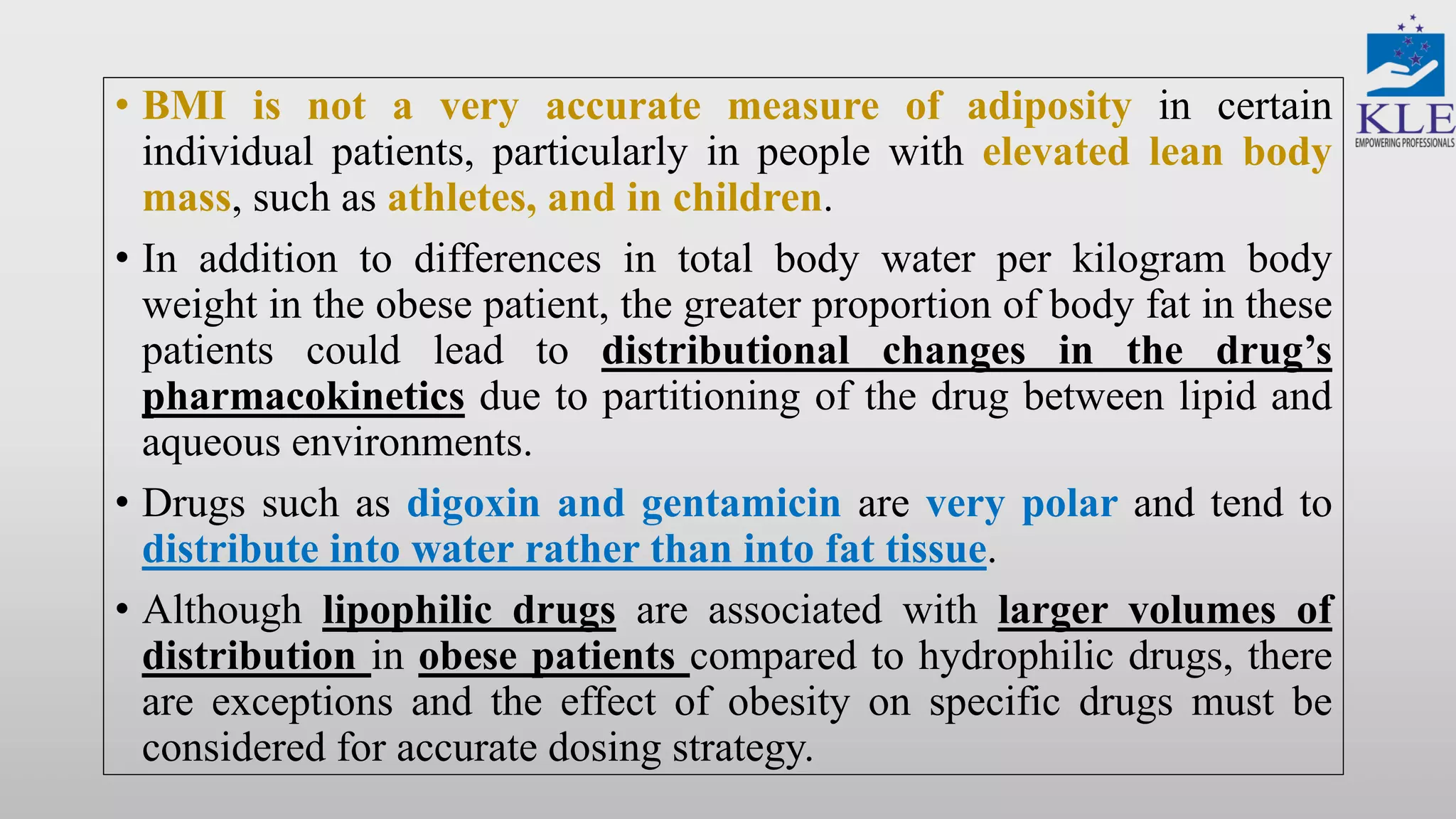6. dosing in obese patient | PPT