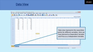 linear regression analysis in spss (procedure and output) | PPT