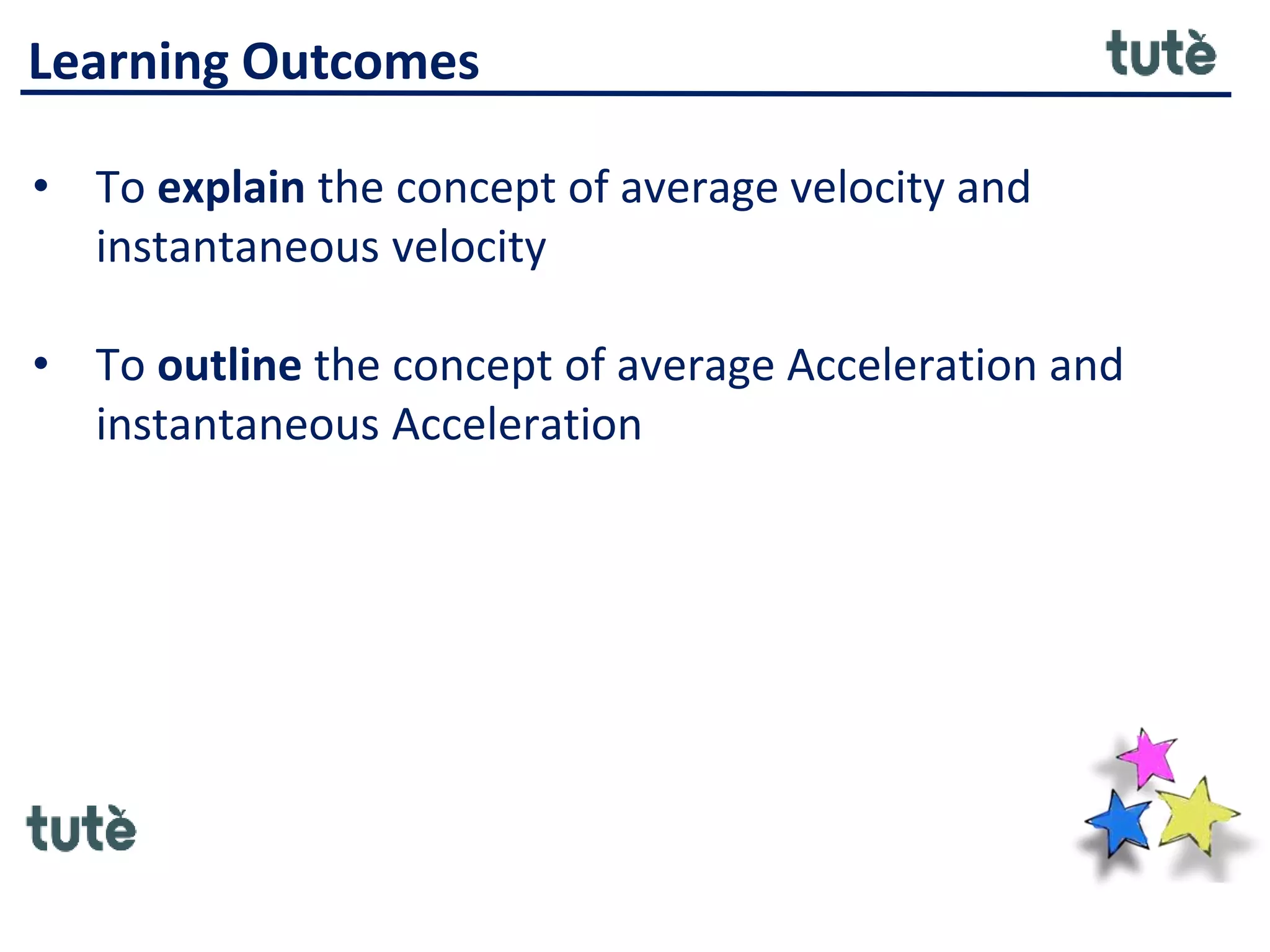11th Physics - Motion in a Plane-Instantaneous Velocity | PPTX