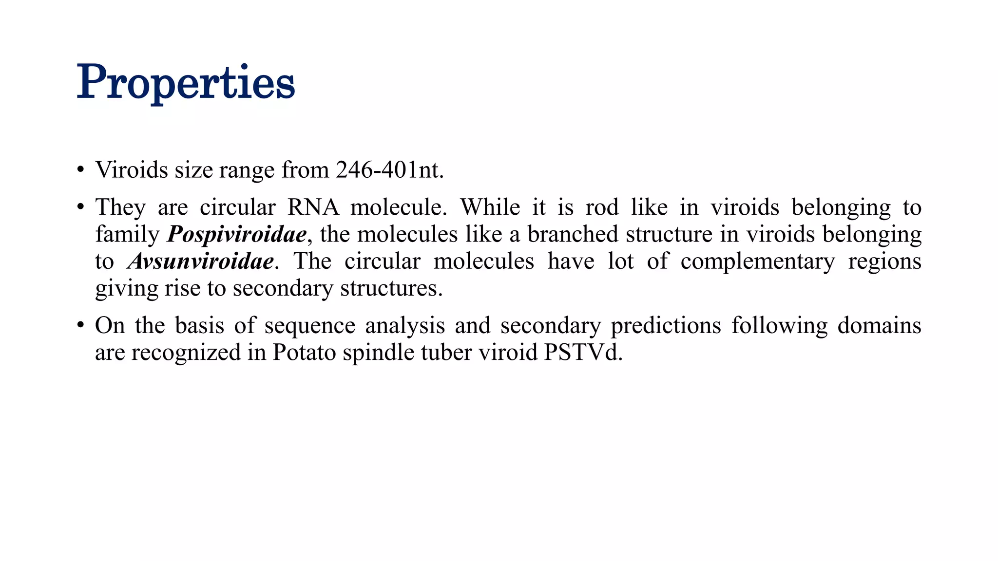Satellite viruses, satellite rna and viroid's | PDF