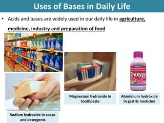6.1 Role of water in showing acidic and alkaline properties (PPT) | PPTX