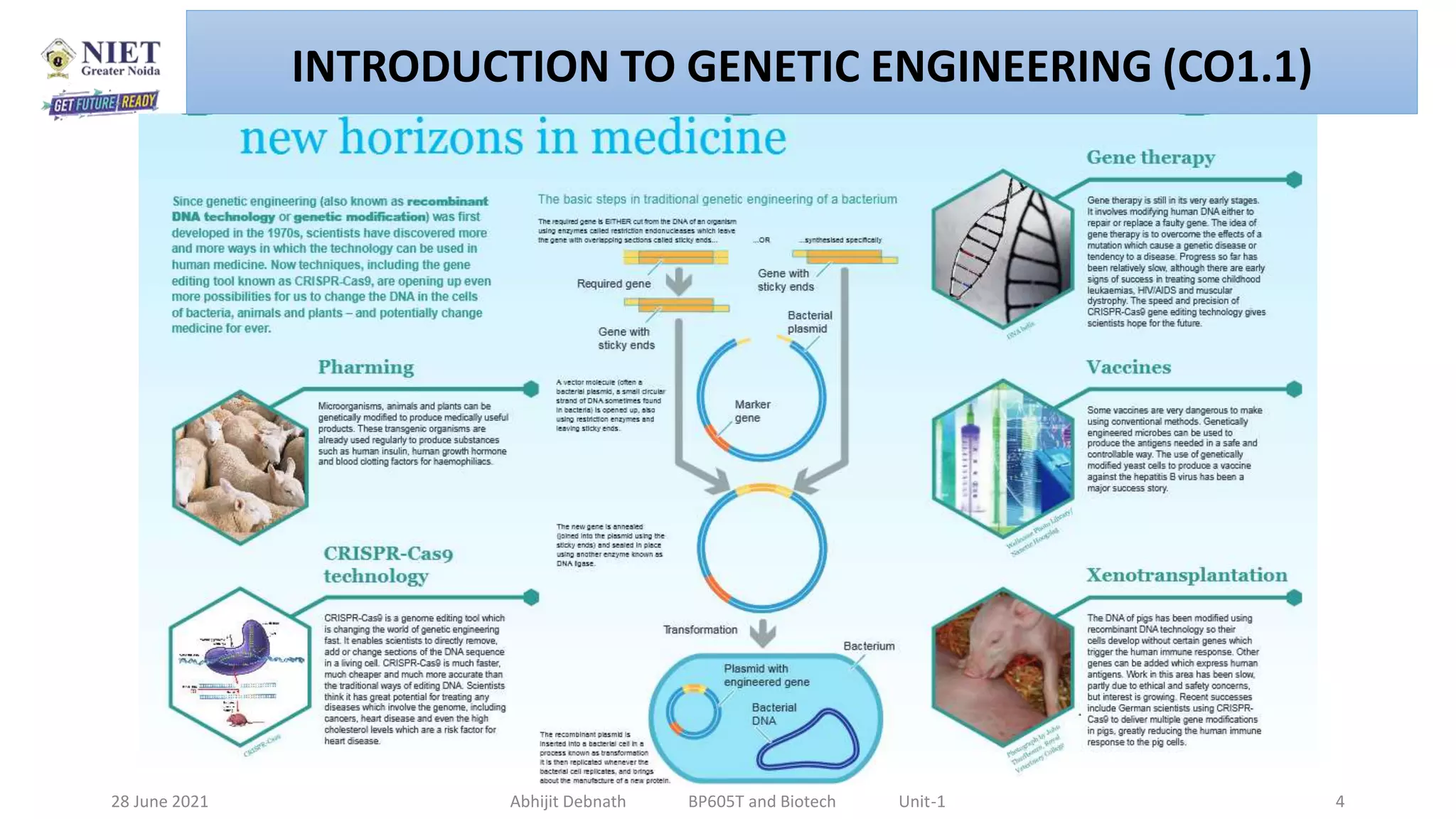 Genetic engineering | PPTX