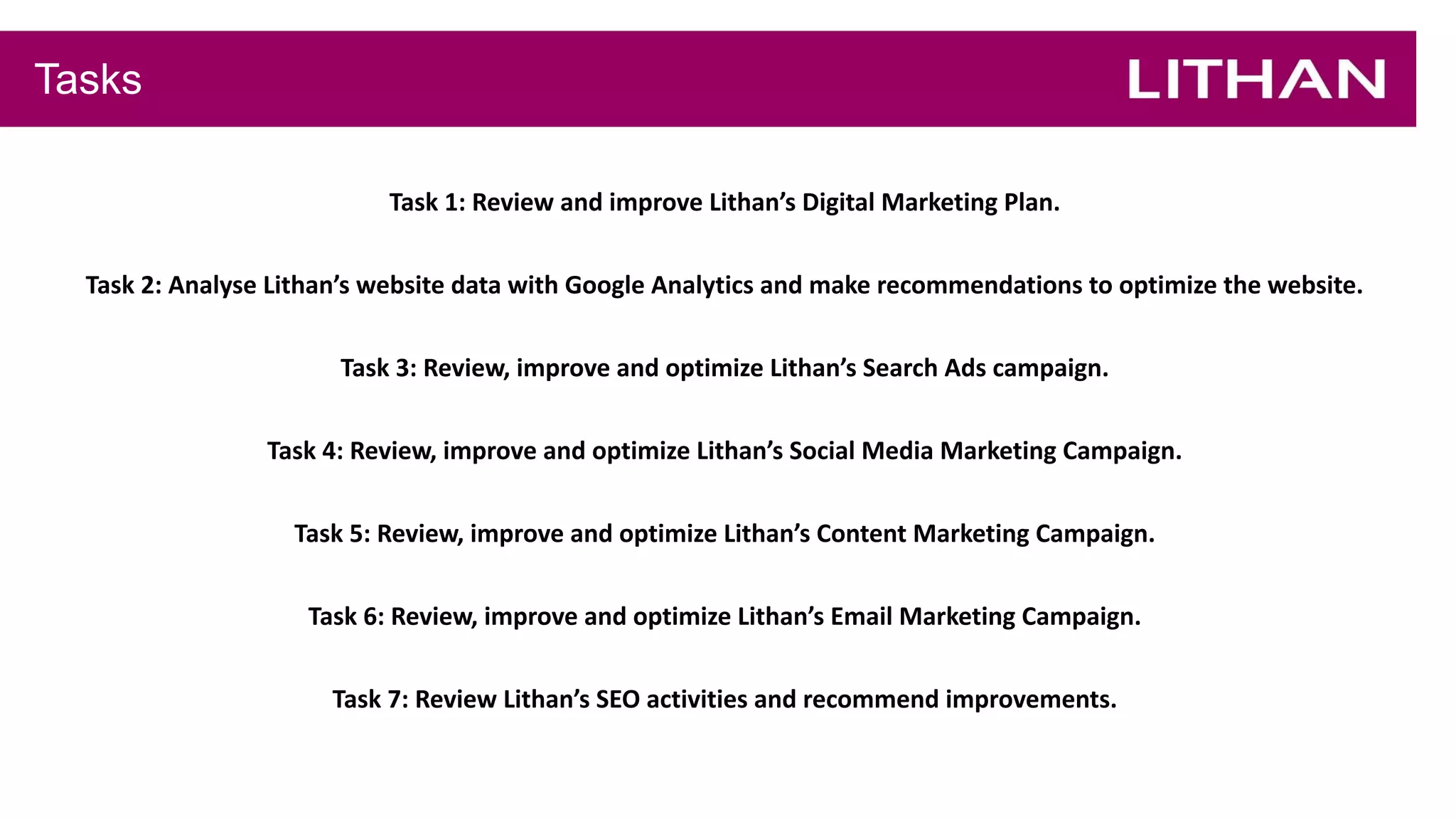 Digital Marketing Capstone Project Presentation | PDF