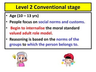6. unit i kohlberg moral development | PDF