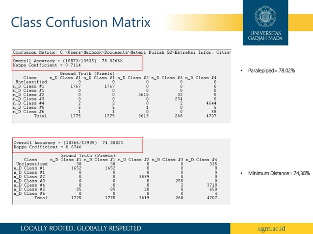 Supervised and Unsupervised Classifications | PDF
