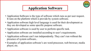 Part 5.1 Hardware | Software | System Software | Application Software | PPTX | Operating Systems ...