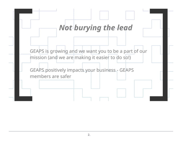 6. GEAPS Update | PDF