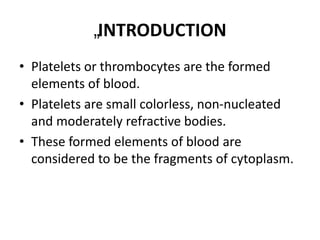 6.platelets (1) | PPT