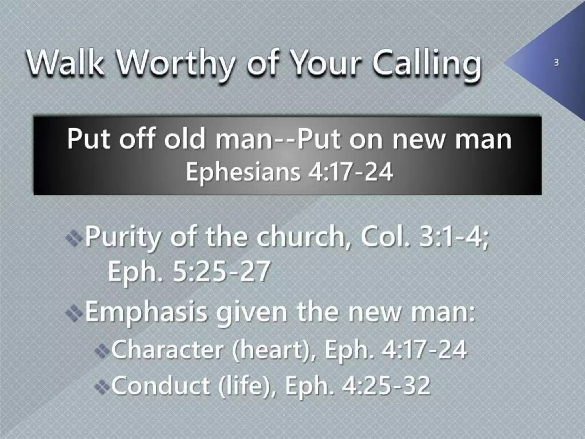 6. Ephesians 4; The Unity of the Spirit | PPT