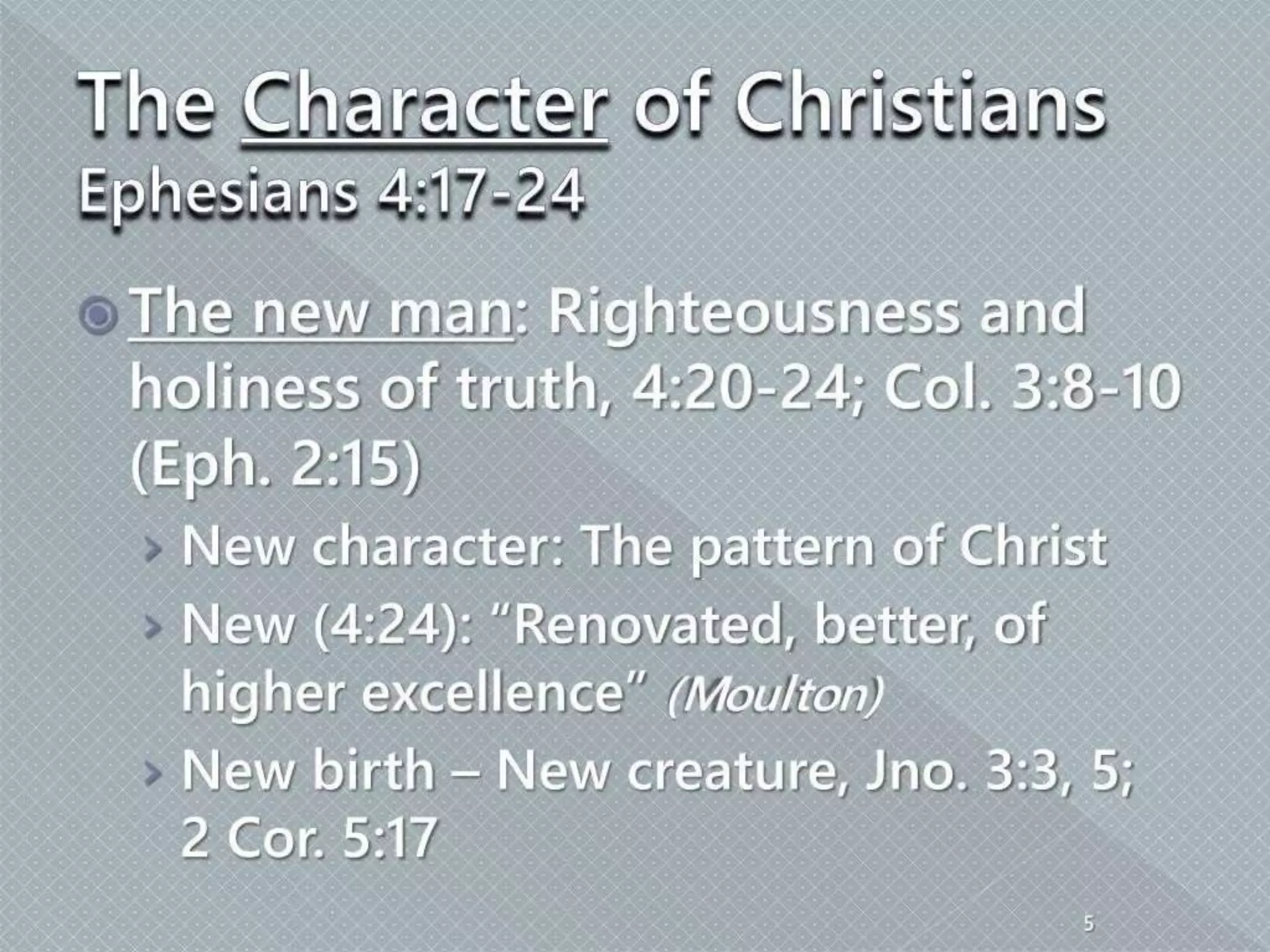 6. Ephesians 4; The Unity of the Spirit | PPT