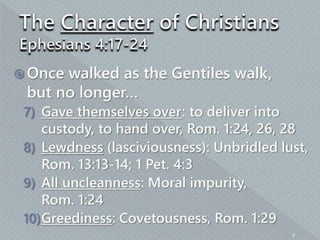 6. Ephesians 4; The Unity of the Spirit | PPT