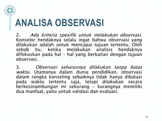 Keterampilan observasi dalam praktik kebidanan | PPTX