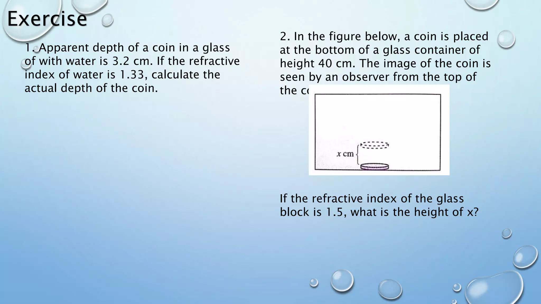 6.1 refraction of light | PPTX