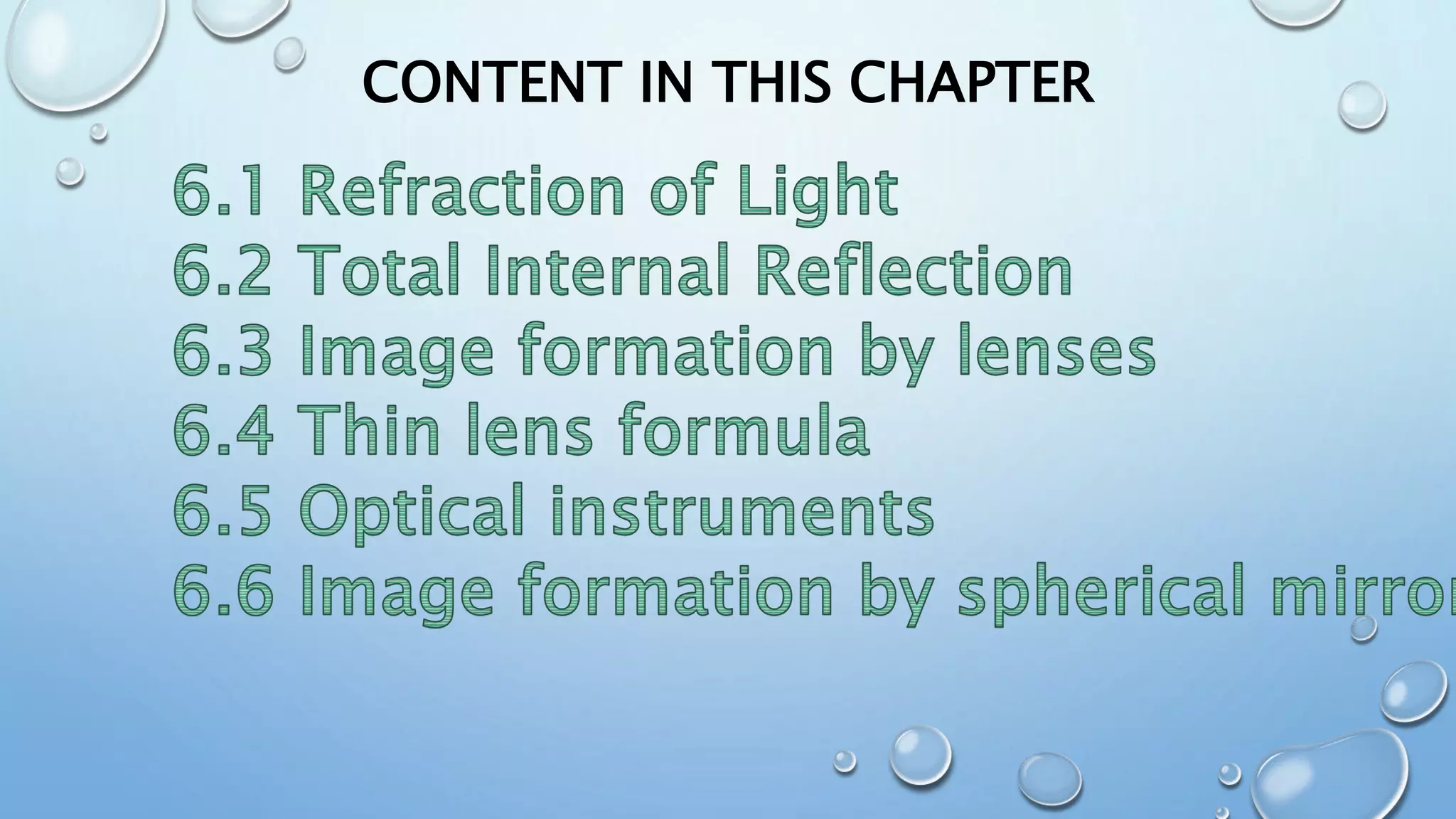 6.1 refraction of light | PPTX