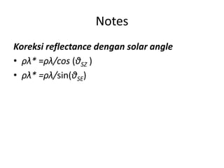 6. kalibrasi radiometrik | PDF