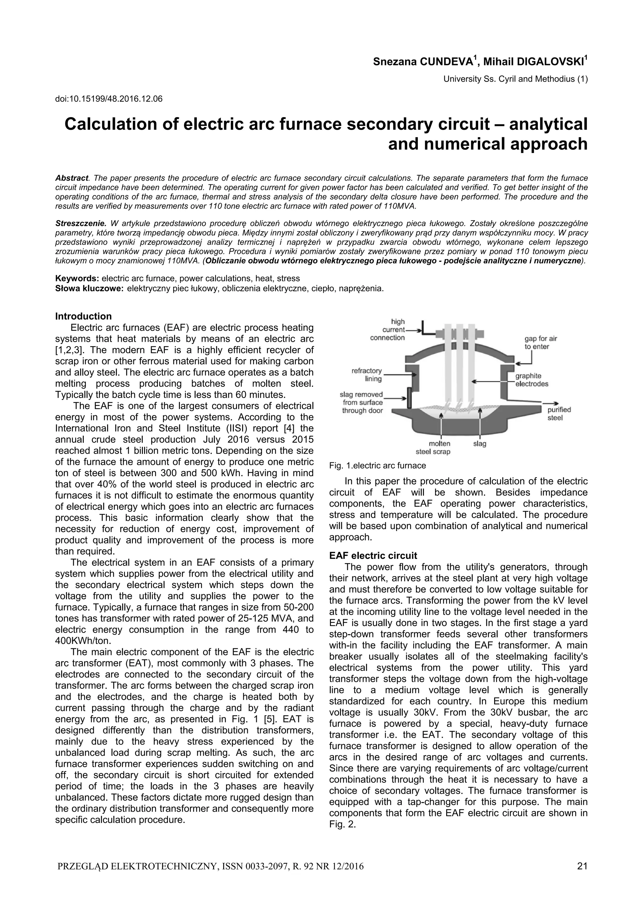 Calculation of EAF | PDF