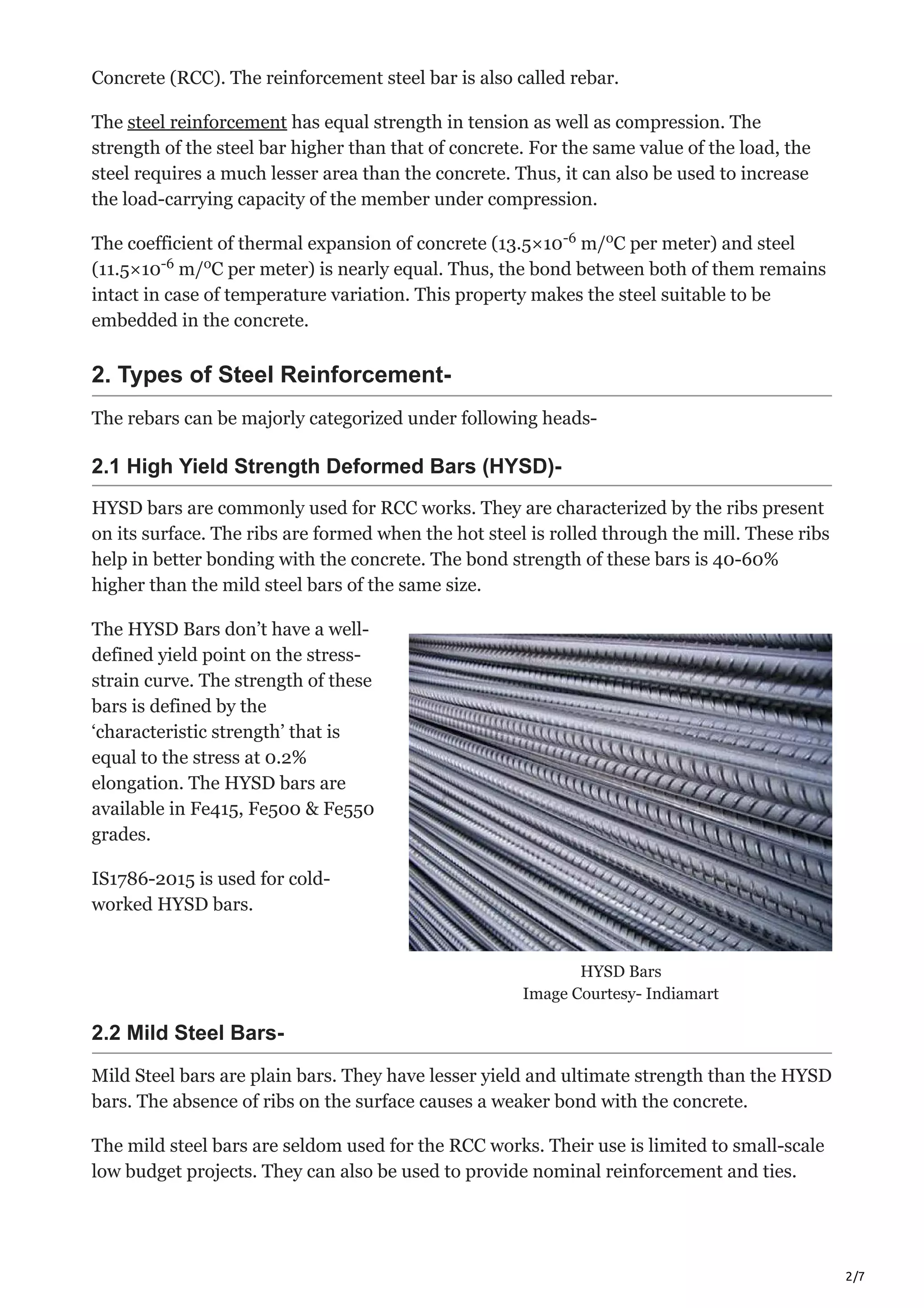 Steel Reinforcement Facts Every Civil Engineer Must Know | PDF