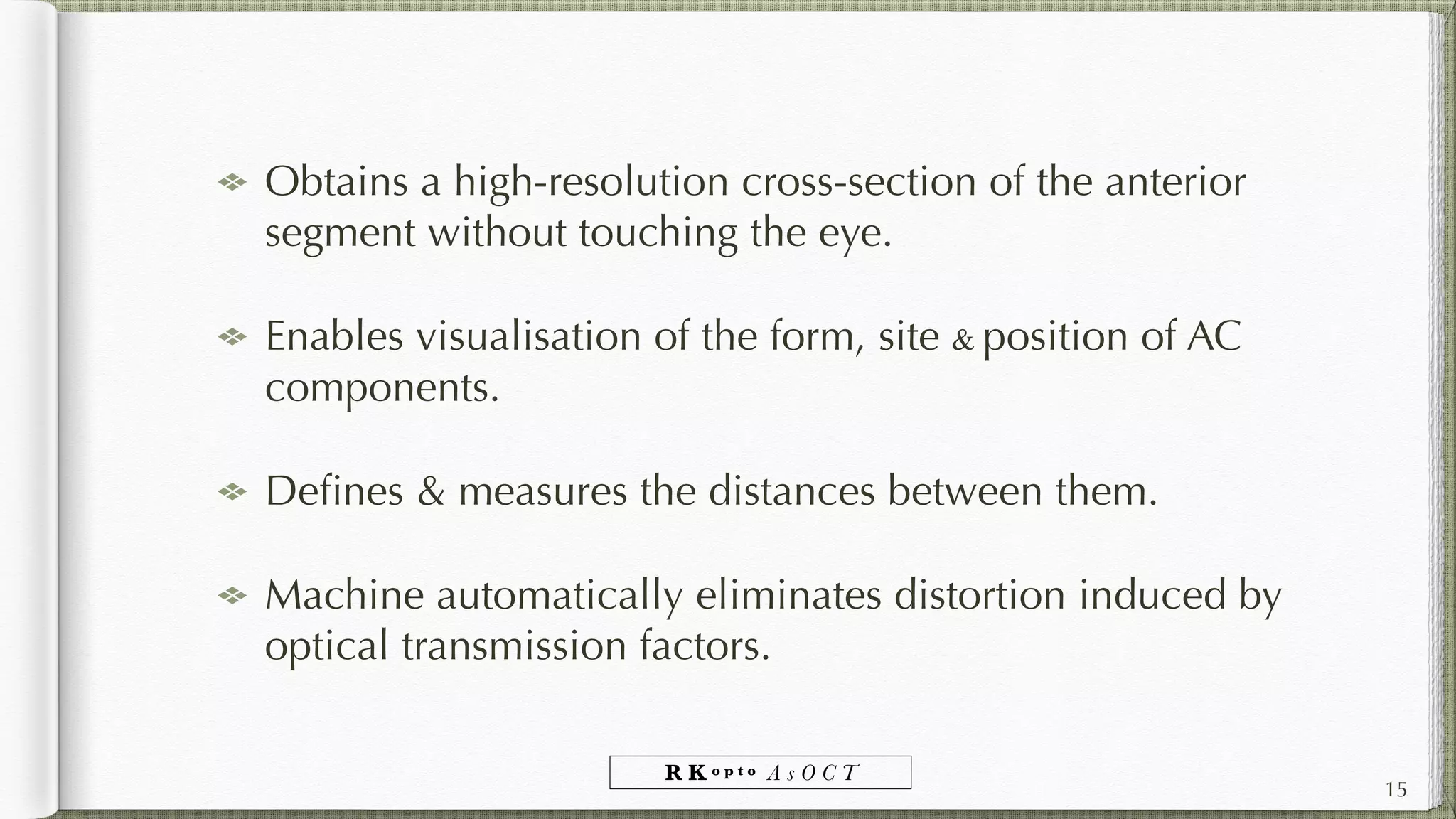 Optical Coherence Tomography (OCT) Anterior & Posterior | PDF