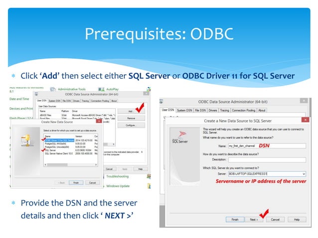 Import Database Data using RODBC in R Studio | PPT