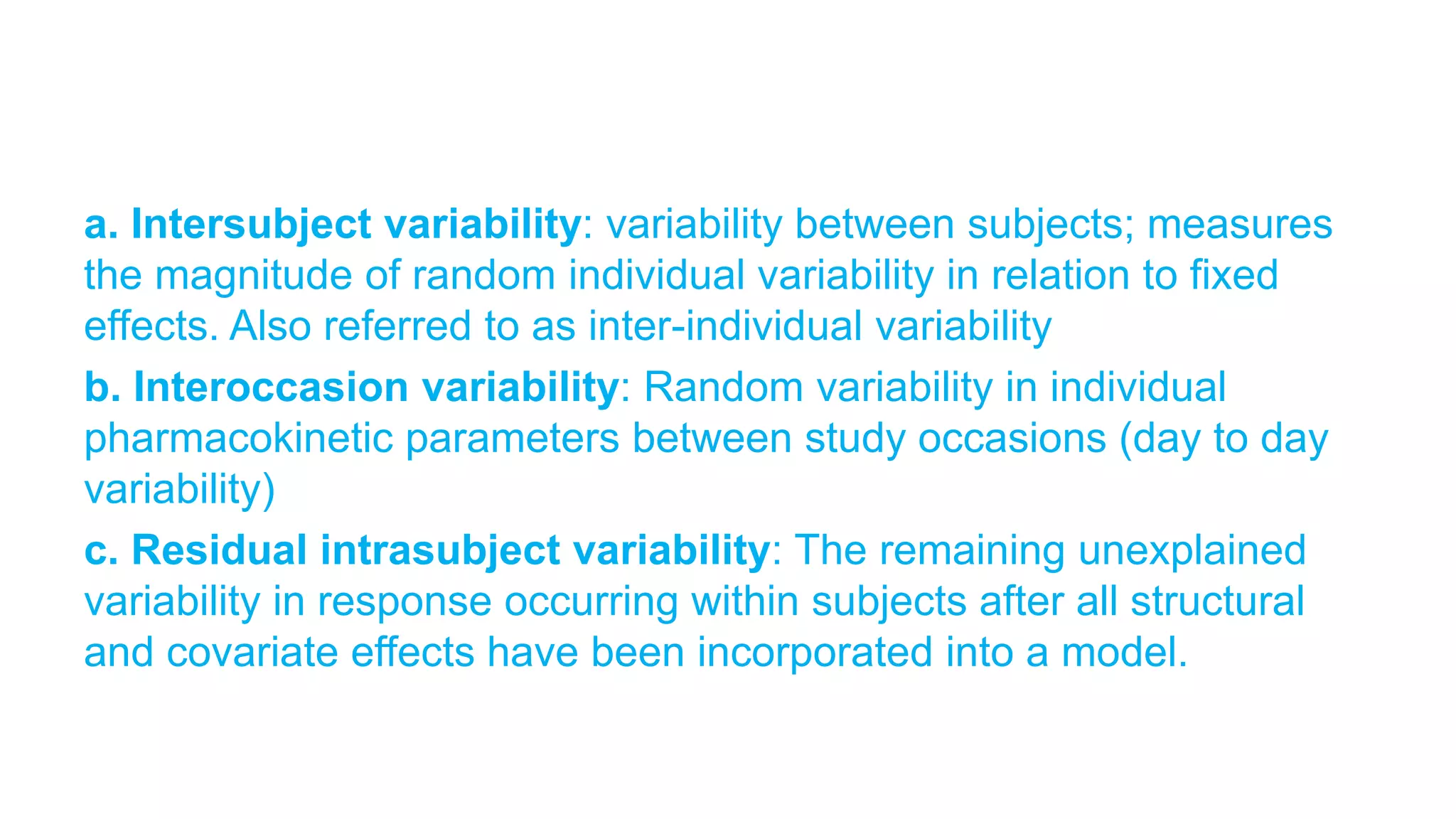 6. population pharmacokinetics | PPTX