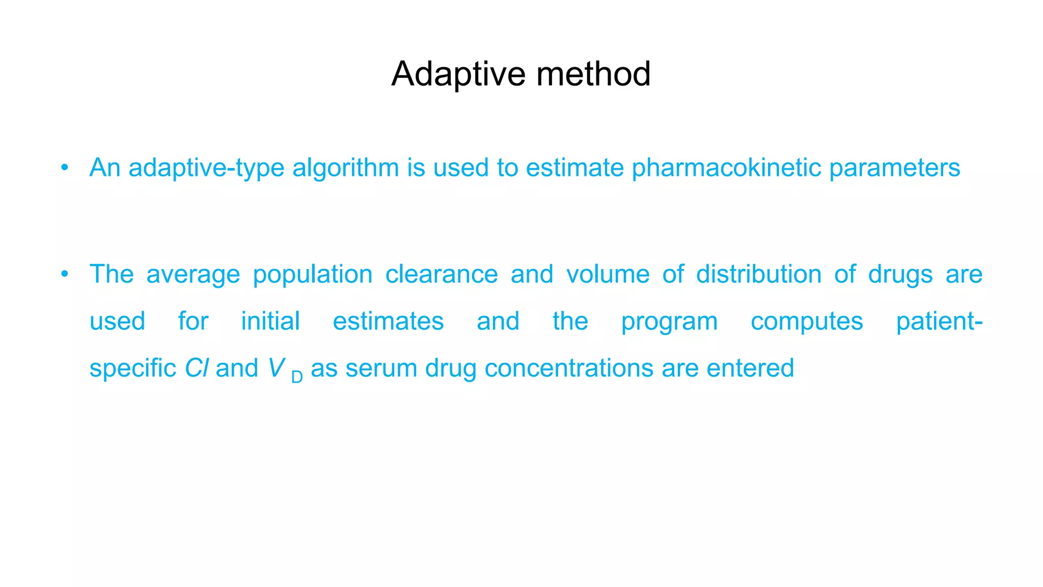 6. population pharmacokinetics | PPTX