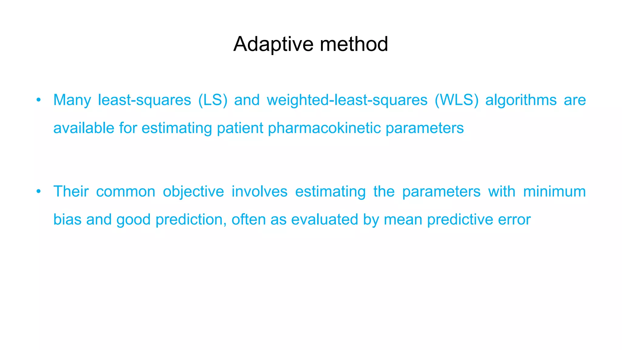 6. population pharmacokinetics | PPTX