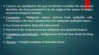 6.cellular growth neoplasms | PPTX