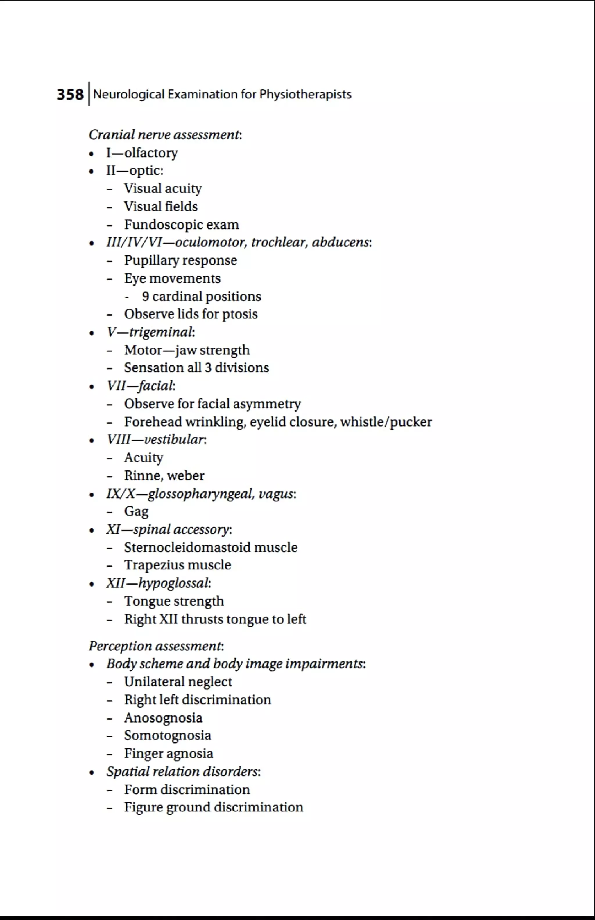 stroke assessment format | PDF