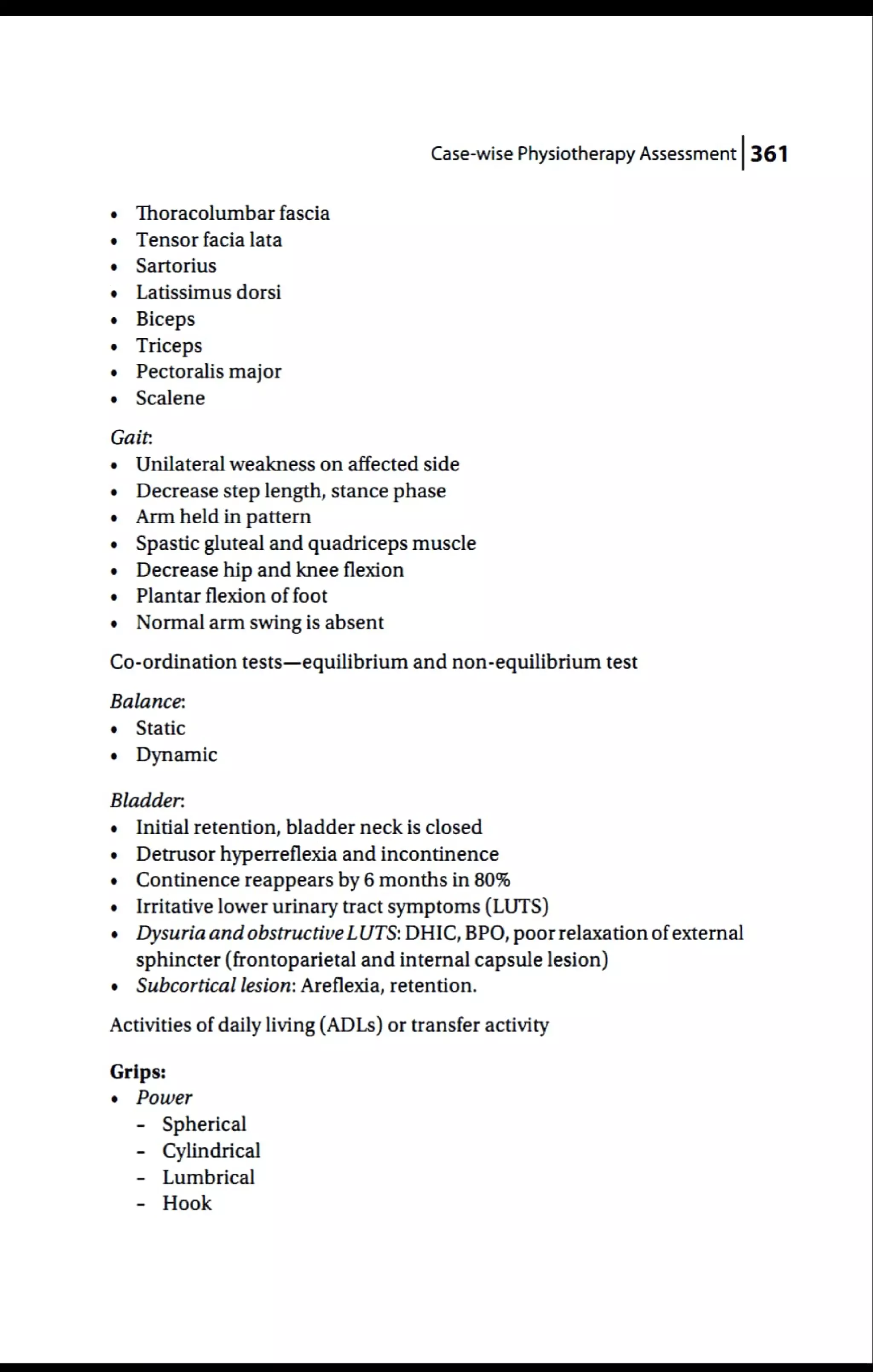 stroke assessment format | PDF