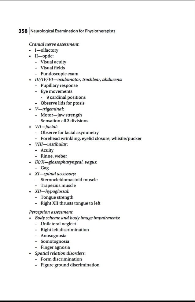 stroke assessment format | PDF