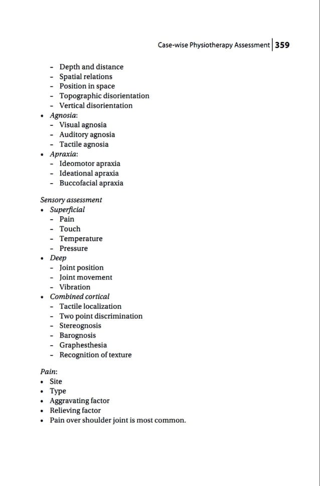 stroke assessment format | PDF