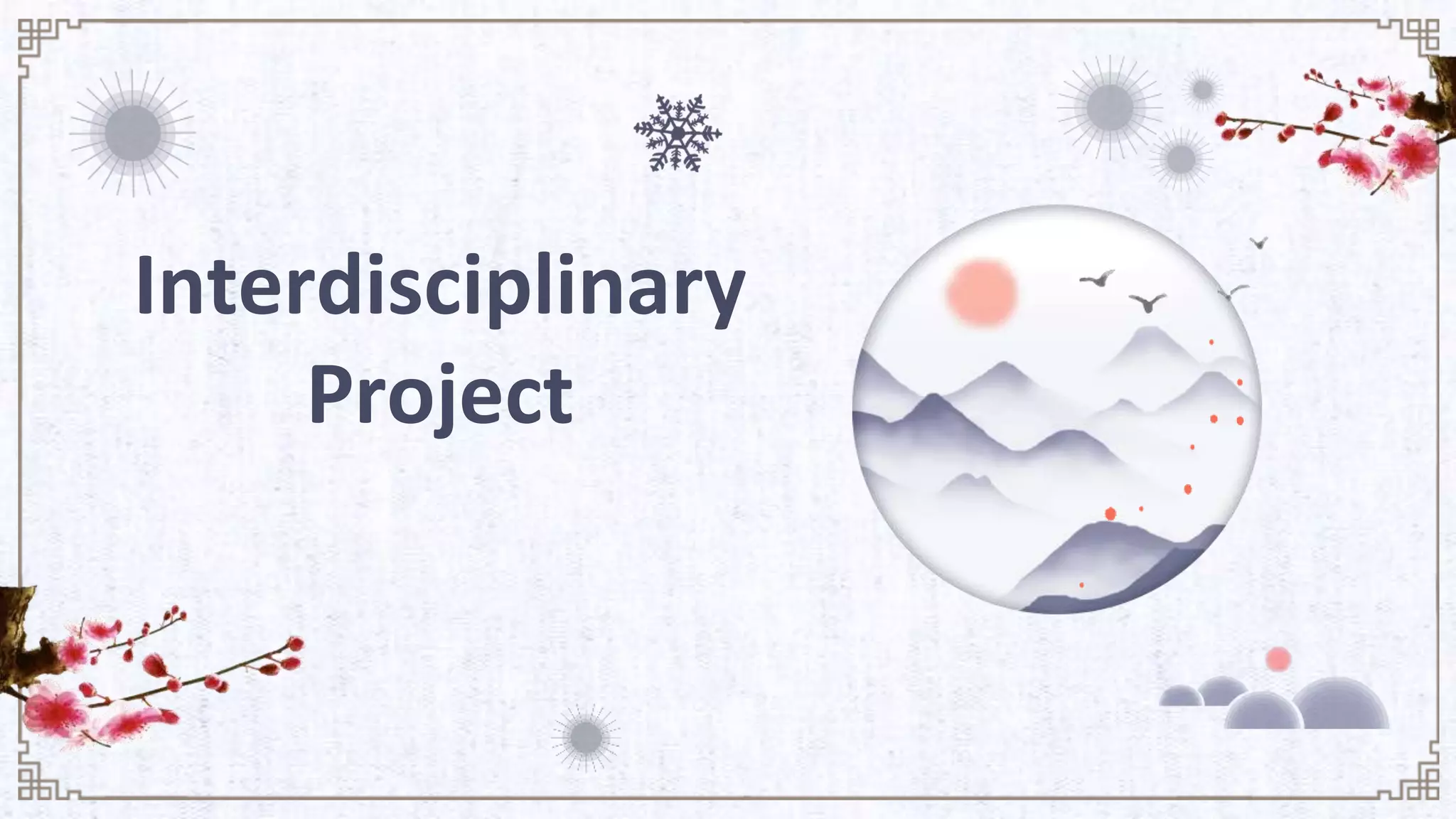 Interdisciplinary Project | PPTX