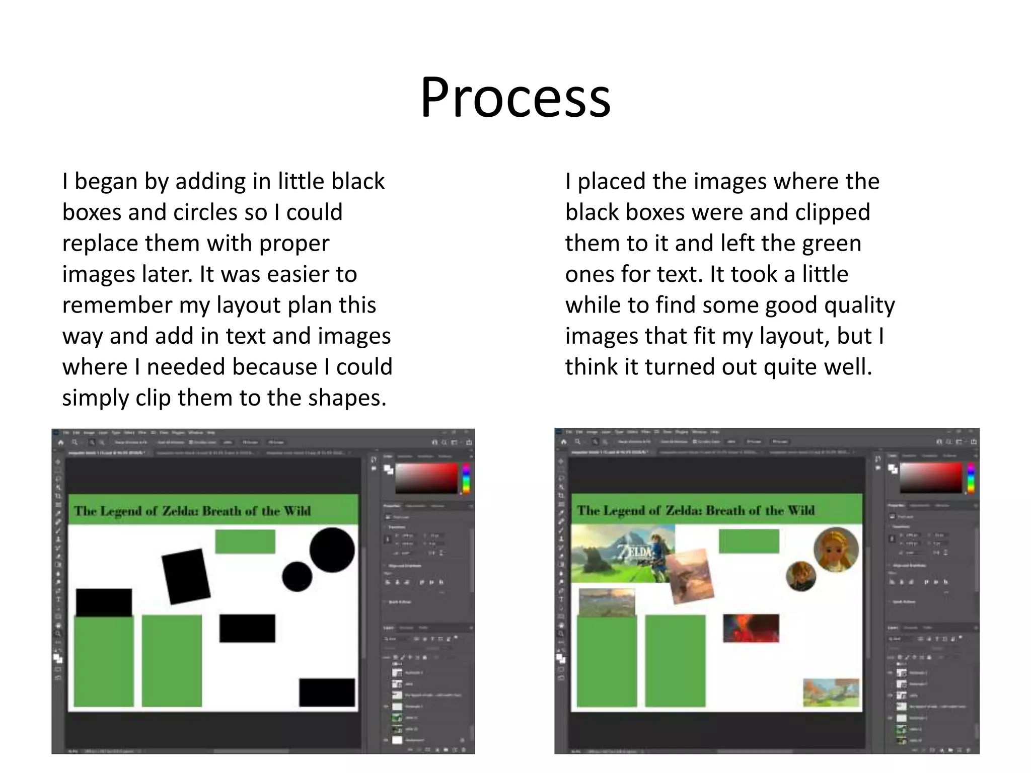 Production reflection - Visual | PPT