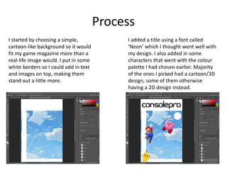 Production reflection - Visual | PPT