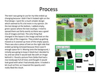 Production reflection - Visual | PPT