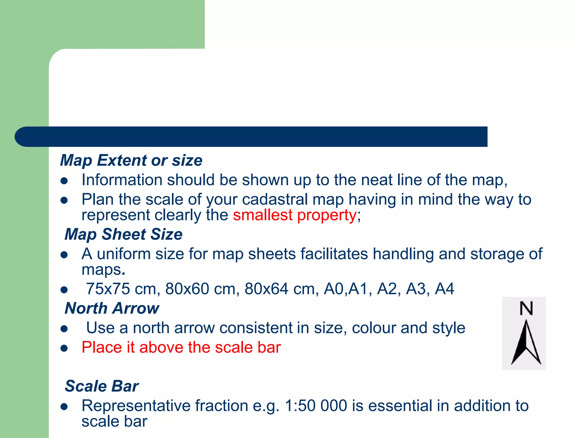 6. lecture 5 cadastral maps | PPTX