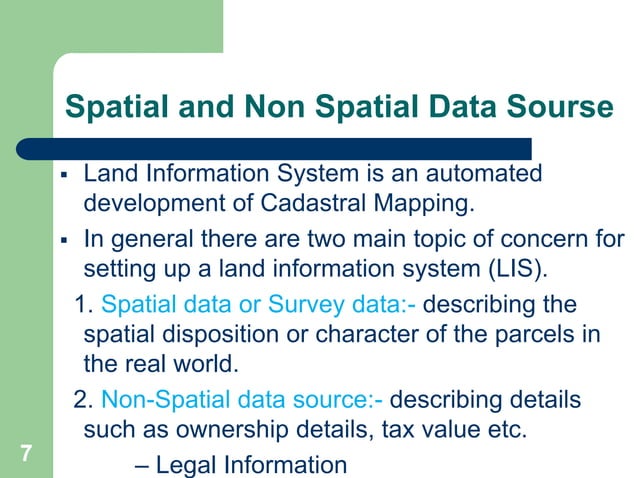 6. lecture 5 cadastral maps | PPTX | Geography | Science