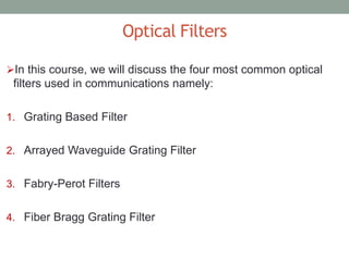 6. lecture=9 10 filters | PDF