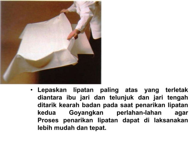 Laying cover for table | PPT