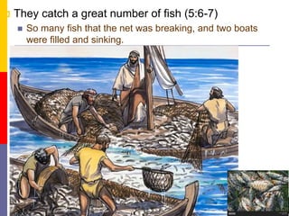 Miraculous Catches of Fish (Luke 5: 1- 11) | PPT