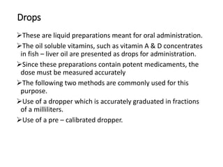 5. Introduction to different dosage form part 5.ppt