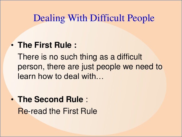 Dealing with Difficult People _Training "COACHING & MENTORING Skill" | PPTX