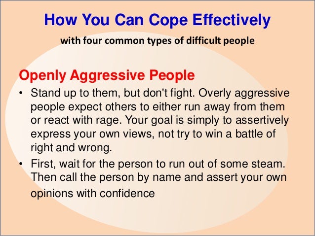 Dealing with Difficult People _Training "COACHING & MENTORING Skill" | PPTX