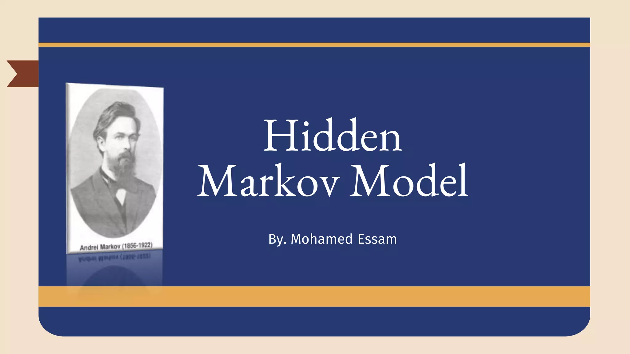 6.Hidden Markov Model | PPTX