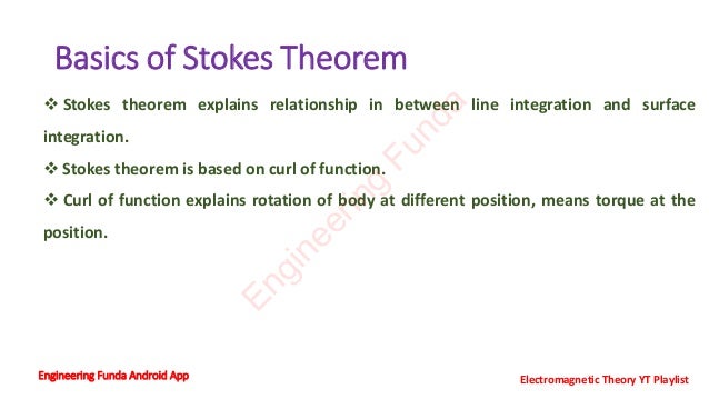 Stocks Theorm | PDF