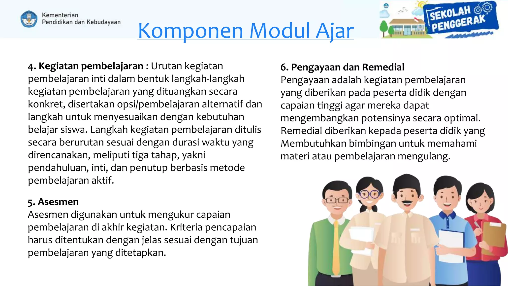 6. Konsep, Komponen, Prinsip dan Prosedur Modul Ajar.pptx