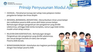 6. Konsep, Komponen, Prinsip dan Prosedur Modul Ajar.pptx