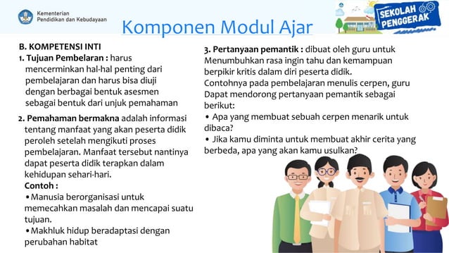 6. Konsep, Komponen, Prinsip dan Prosedur Modul Ajar.pptx